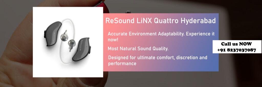 ReSound LiNX Quattro Hyd - Rechargeable hearing aids near me | HNR